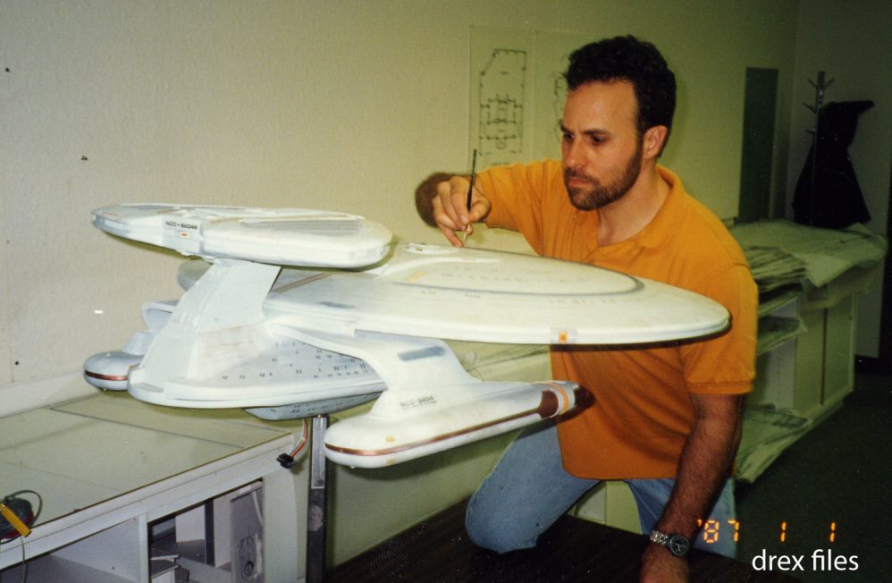 The Trek Collective: Drex Files: Art Department Fleet Yard