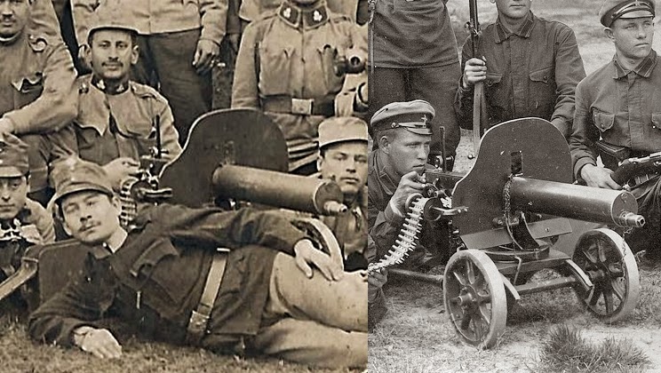 Komárom Katonái: Fénykép 4. Géppuskások