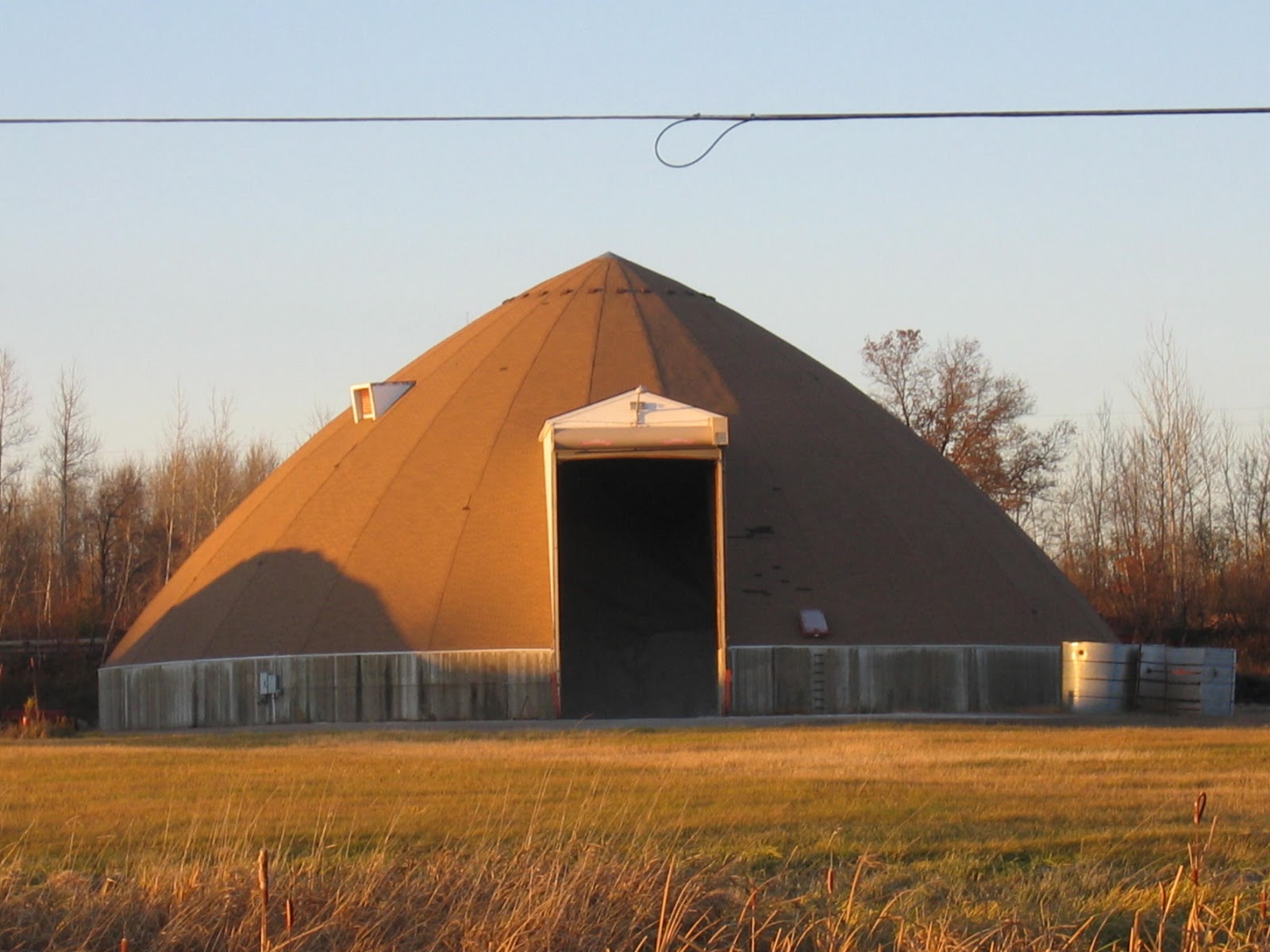 salt sheds: old salt sheds