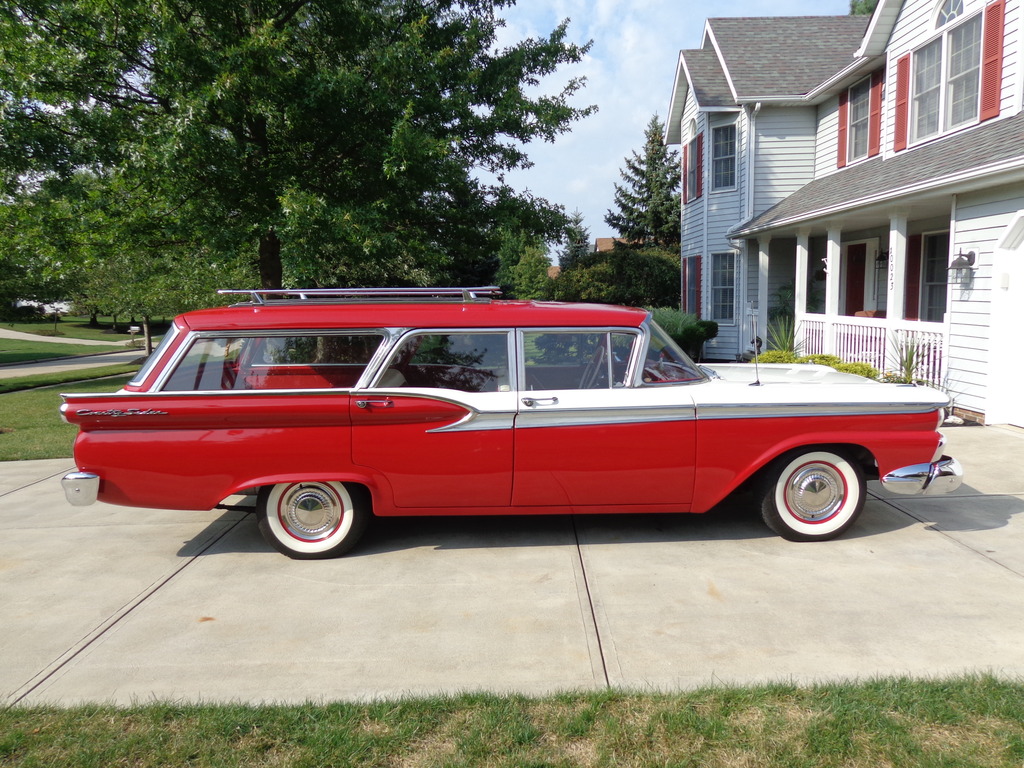 All American Classic Cars: 1959 Ford Fairlane 4-Door Country Sedan ...