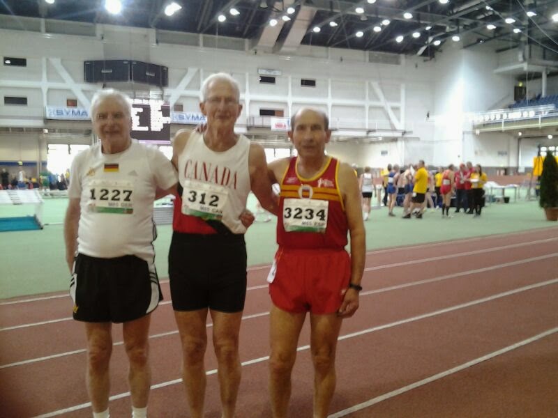 Carrefour Bezana: Marcos Bermejo subcampeón del mundo M-85 de 800 m.