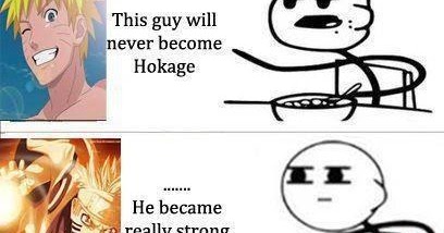 Funny Naruto Meme - Manga Memes: This Guy will Never be Hokage