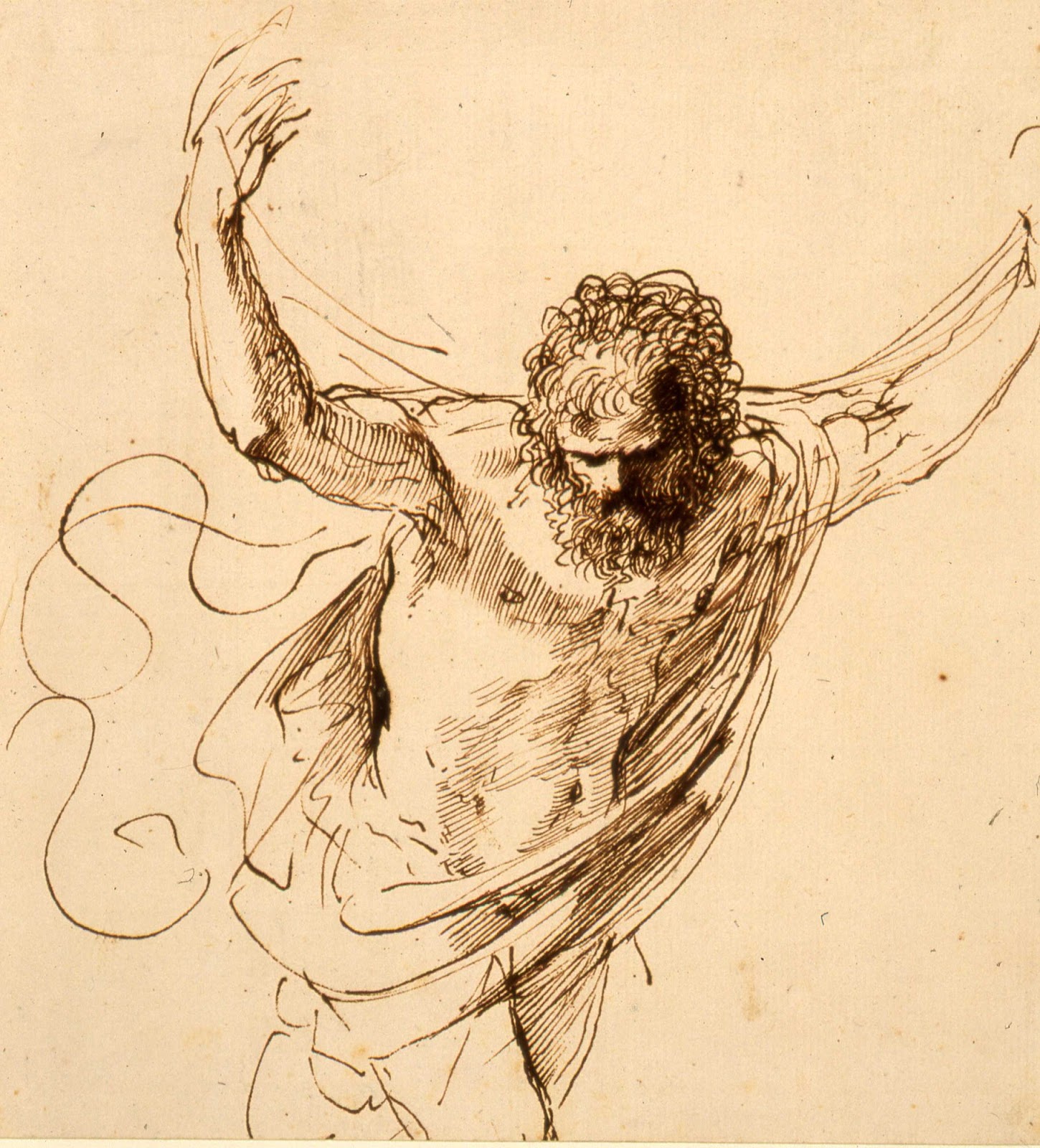 Spencer Alley: Guercino (1591-1666) - Later Drawings - 1645-1650