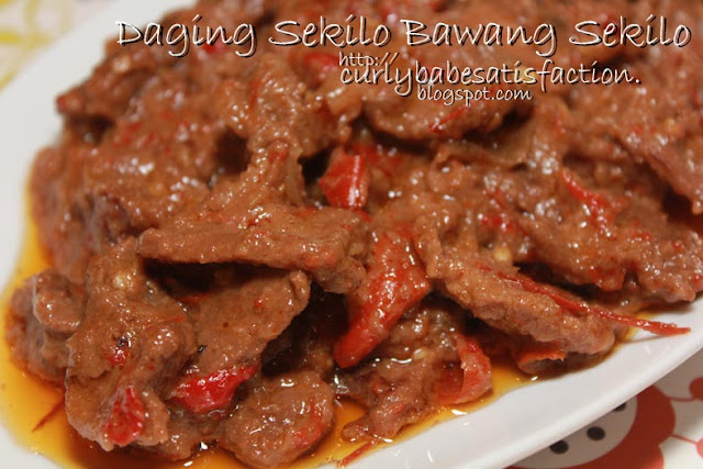 Curlybabe's Satisfaction: Daging Sekilo Bawang Sekilo