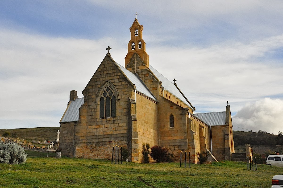 On The Convict Trail: St Patrick's Church, Colebrook