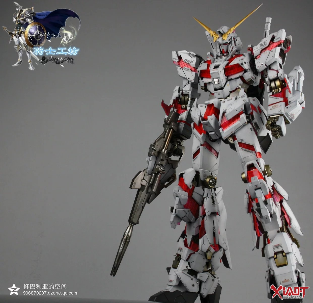 Custom Build: PG 1/60 RX-0 Unicorn Gundam + LED [Detailed]