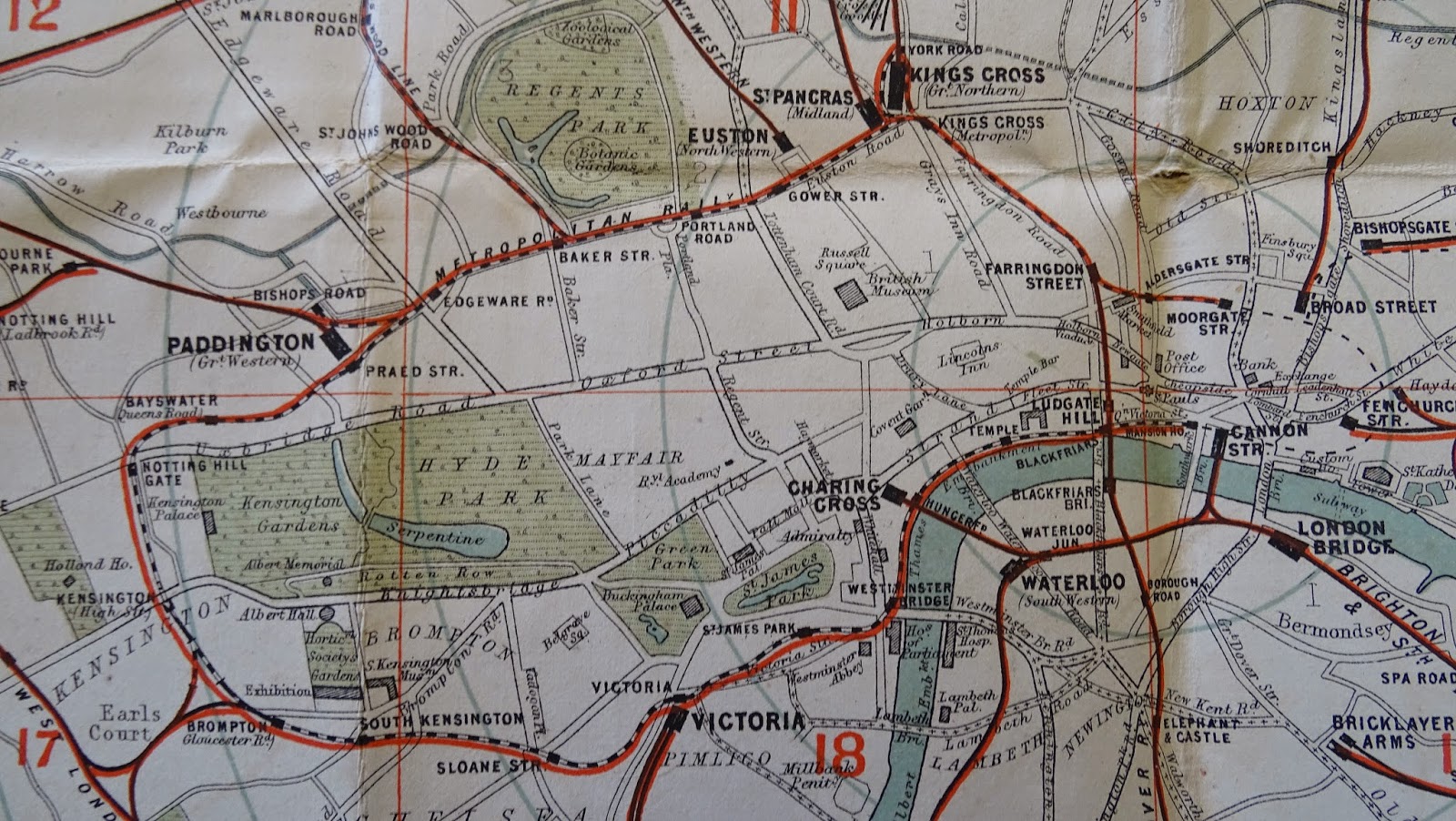 Histoire et chronologie des plans du métro de Londres: 1872 - Railway ...