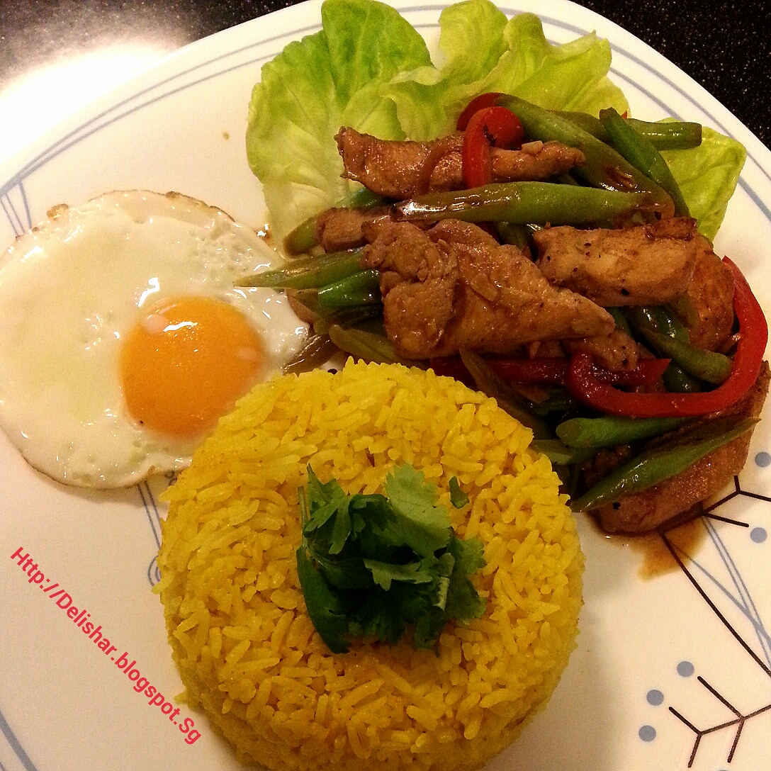 Kecap Manis Chicken with Turmeric Ginger Rice (30 minutes meal ...