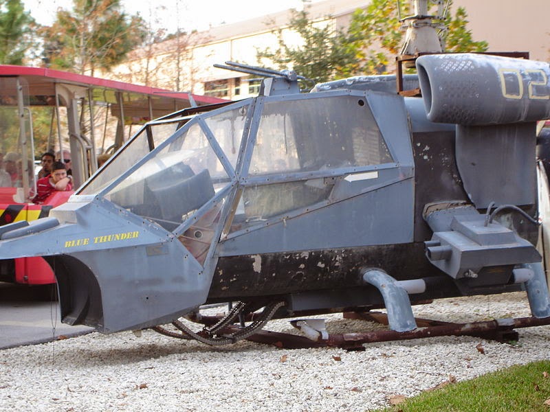 Bruce's Scale Modeling Domain: Blue Thunder - The movie and her 1/32 ...