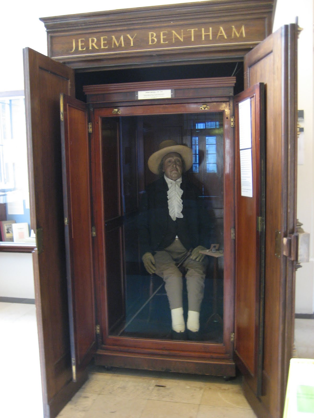 ecu honors: Ask Jeremy Bentham