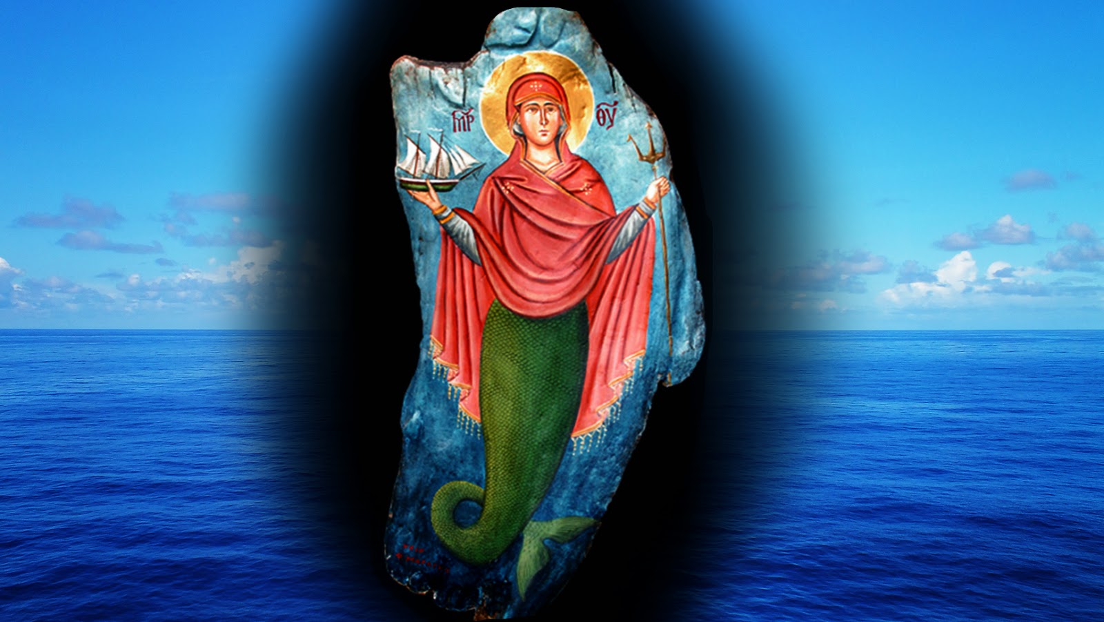 NixPixMix: THE MERMAID MADONNA, LESBOS, GREECE