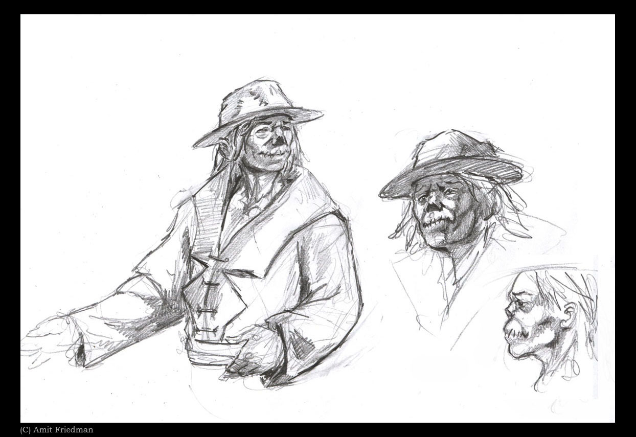 Amit Friedman, animator and story junky