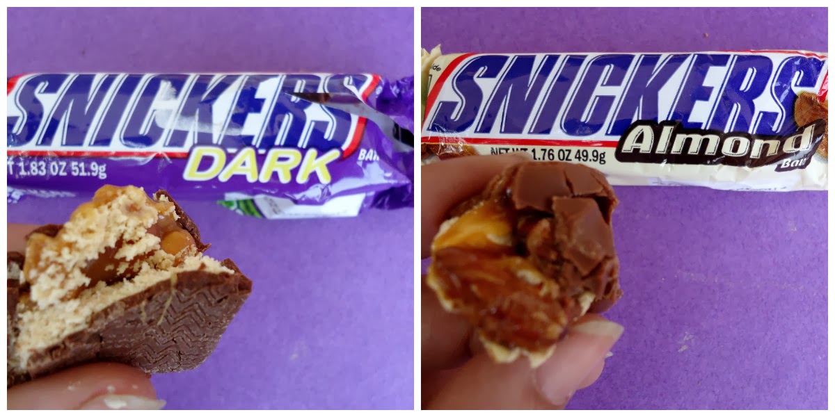 Chocosophy: Snickers Dark and Almond bars