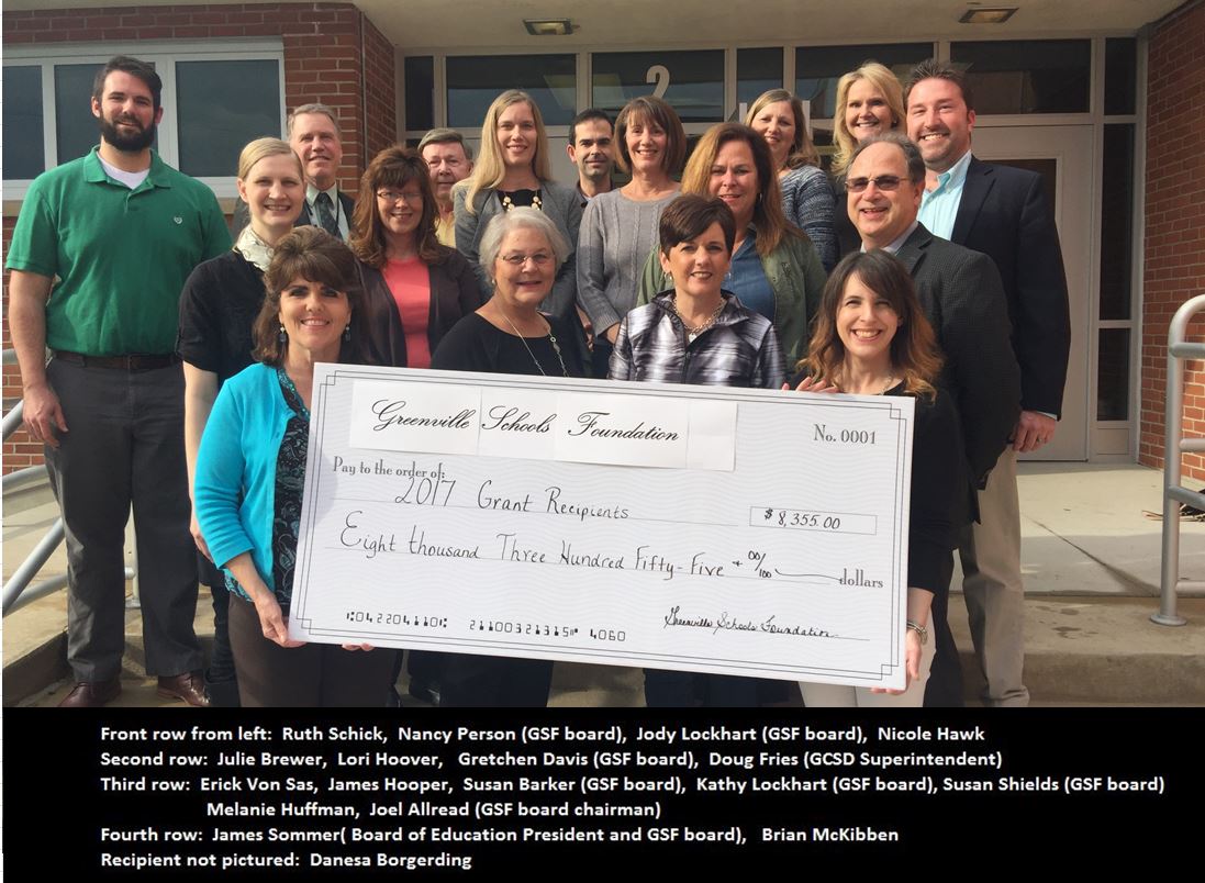 DarkeJournal.com: Greenville Schools Foundation Awards over $8,350 in ... DarkeJournal.com: Greenville Schools Foundation Awards over $8,350 in ...