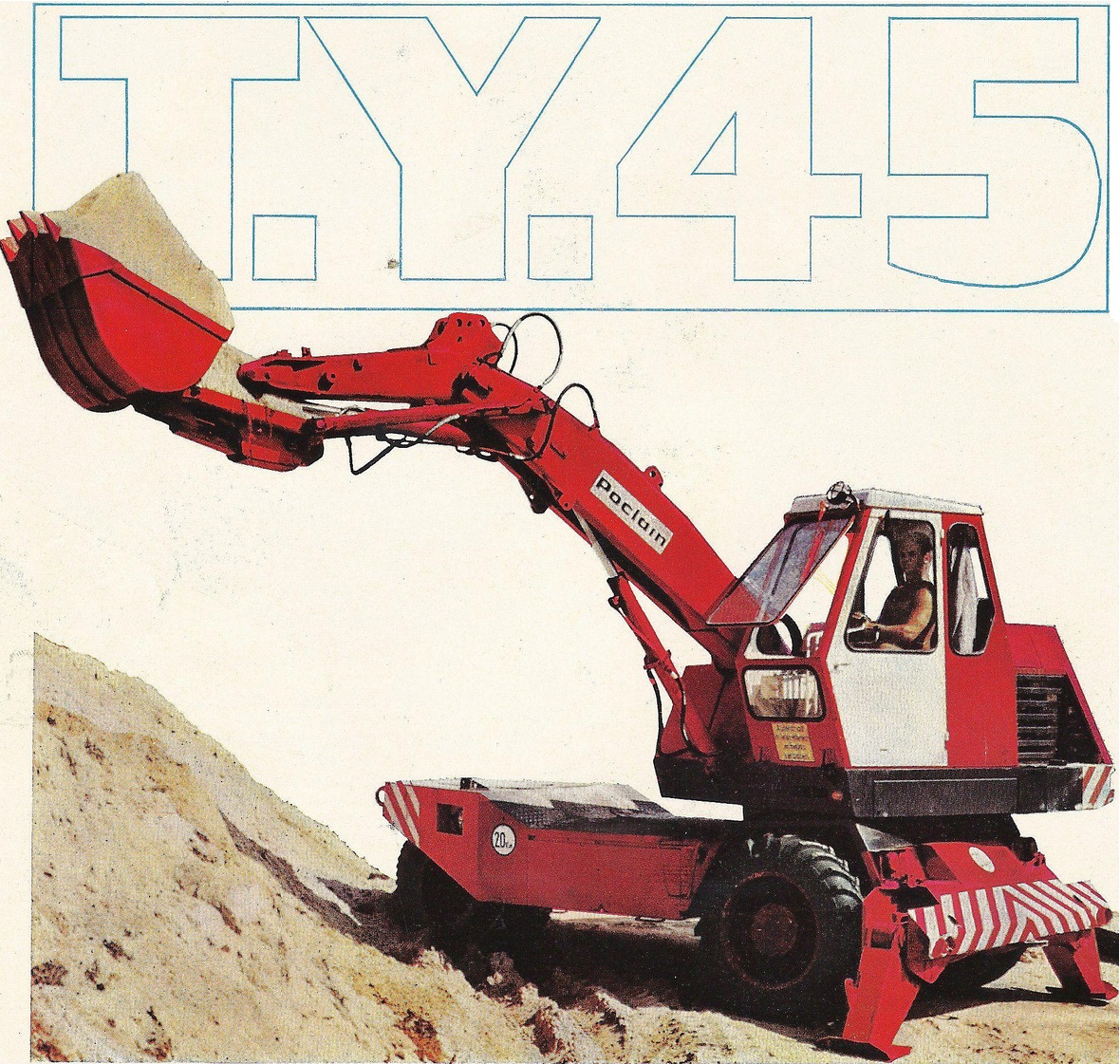 Pesados Argentinos: Poclain TY 45