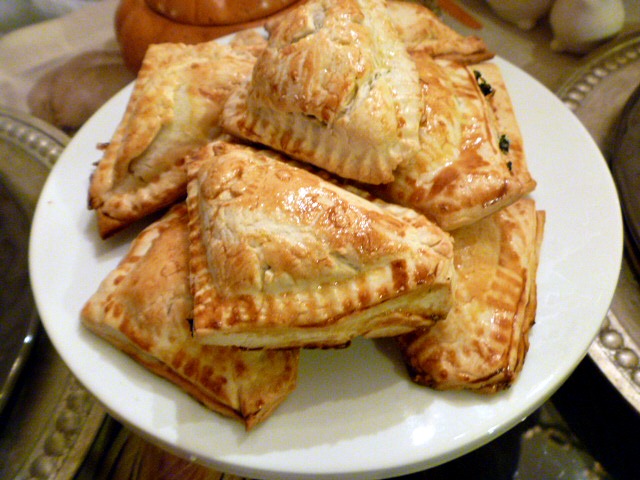 Slice of Southern: Spinach and Feta Mini Turnovers