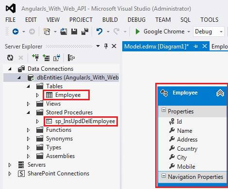 MVC Angular CRUD Operation Using WEB API 2 With Stored Procedure - Codingvila