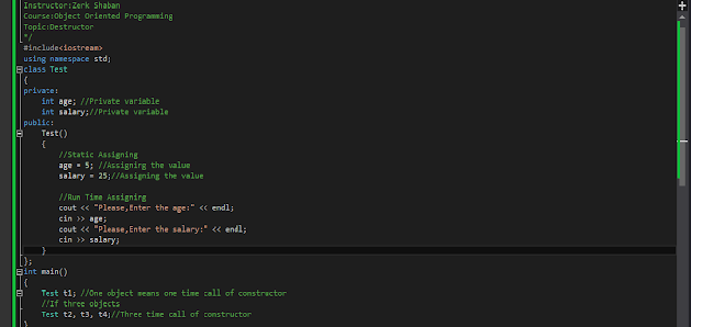C++ Constructor and Destructor | Wisdom Stack