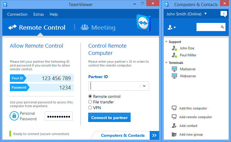 TeamViewer: Ofrece acceso remoto y reuniones online ~ Pereles Computer ...