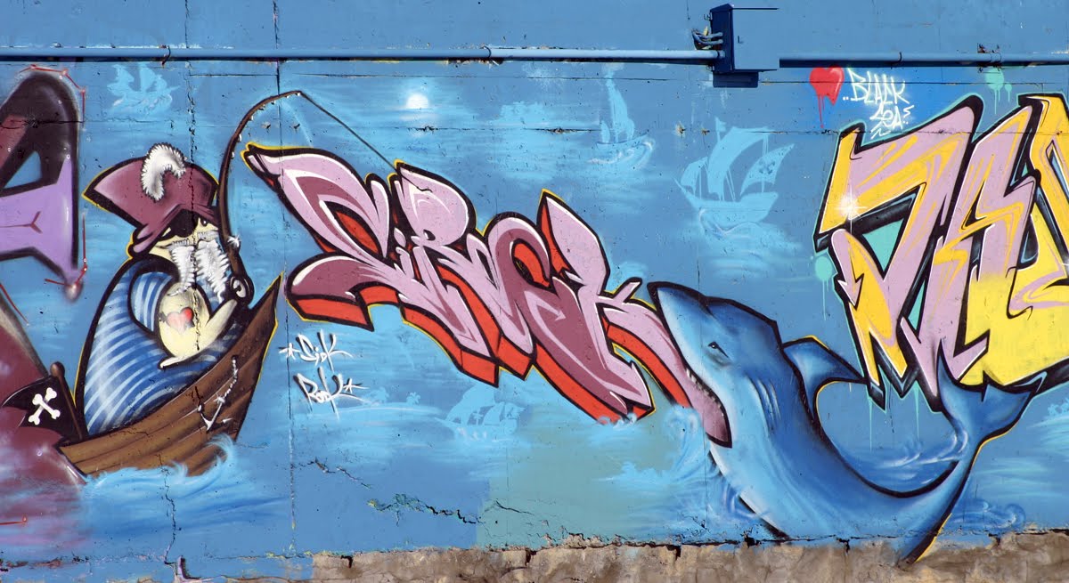 The Digital Rebel: Pictures Graffiti Creatures from Black Sea Varna 2011