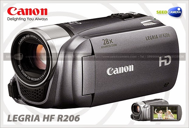 กล้อง Canon LEGRIA HF R206 3.2MP ซูม 32x Optical Zoom สี Grey | ร้าน ...