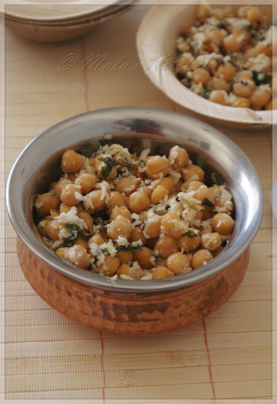 Channa Shundal | Chickpea - Malas-Kitchen