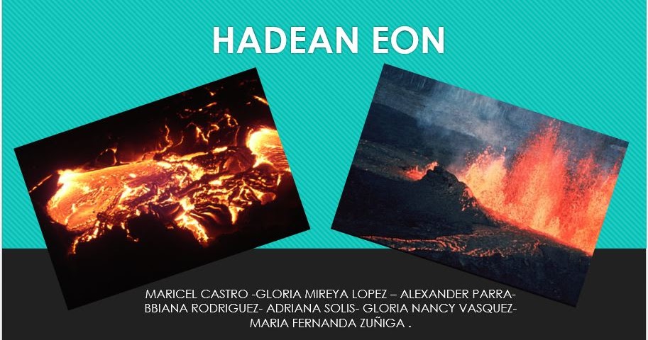 Era of the Earth: Hadean Eon