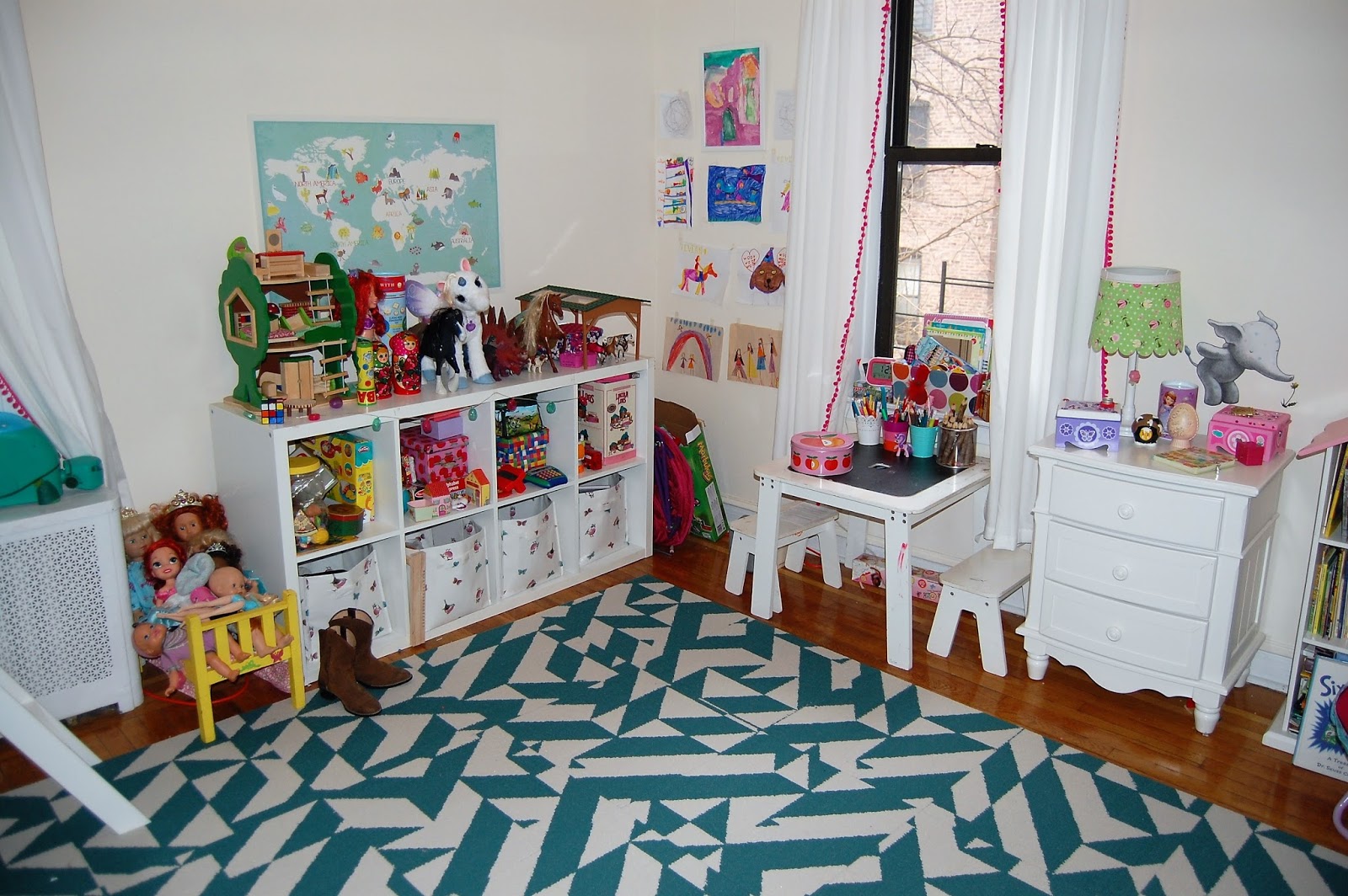 baby meets city: A Kids' Room Update with FLOR Carpet Tiles