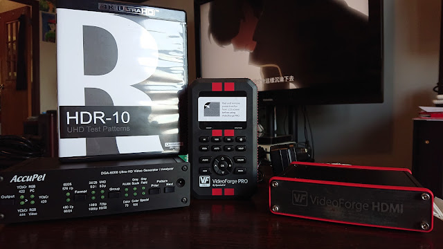 影音新手網 AVNewbie.com: 新Test Pattern Generator SpectraCal VideoForge Pro入手