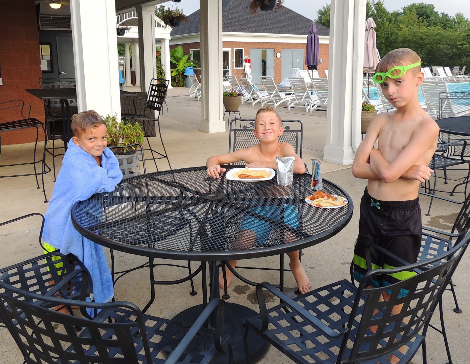 The Hitchcock Family: Brody's 10th Birthday Pool Party