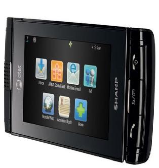 New Mobile phone 2013: ATand T Sharp FX quick messaging phone price and ...