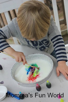 Momma's Fun World: 45 fun things you can do with food coloring