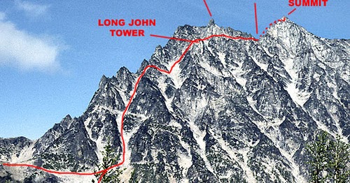 Mount Stuart Climb Project: Route: Mount Stuart - West Ridge Carryover ...