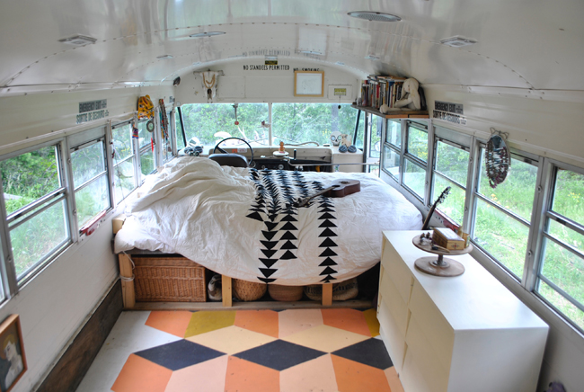 Stephanie's Bus Home + Tips for Fulfilling, Creative Living in Nature ...
