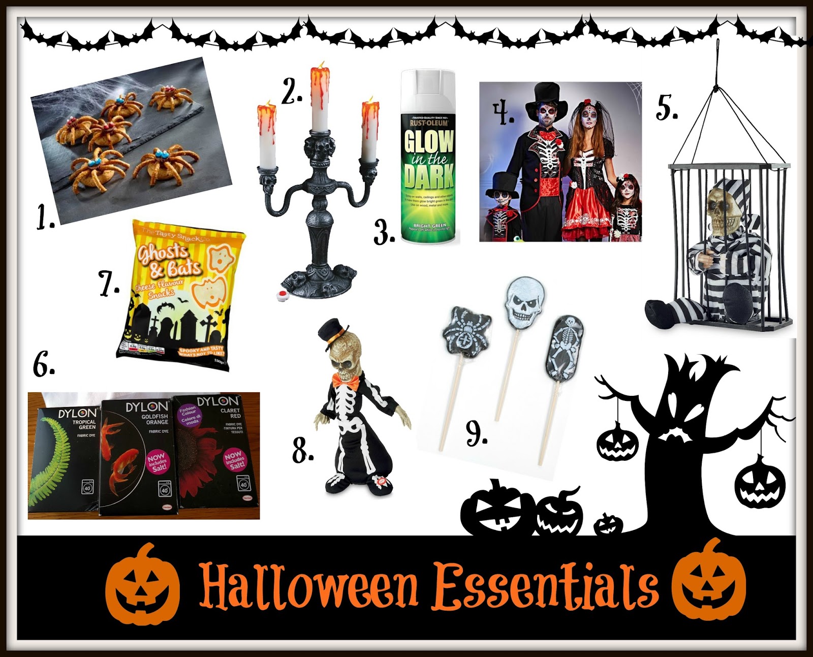 Entertaining Elliot: Halloween Essentials!