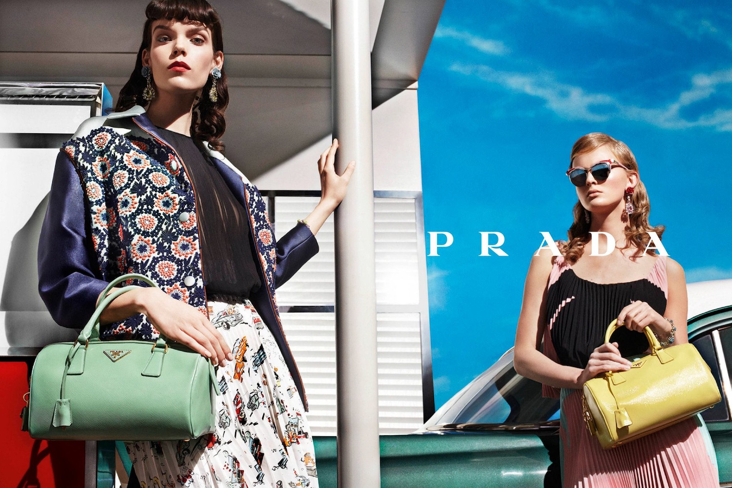 Ad Campaign: Prada S/S 2012: Kati Nescher, Meghan Collison, Natasha ...