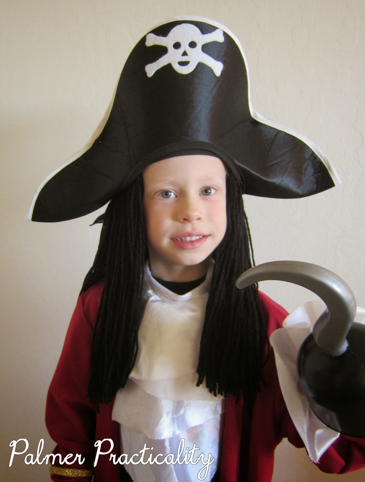 Homemade Captain Hook Costume
