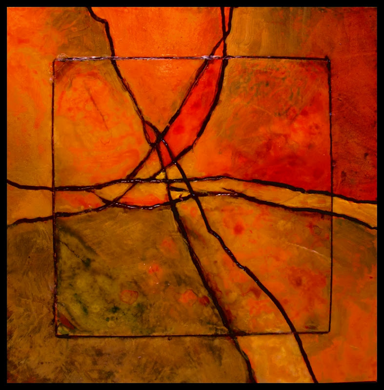 CAROL NELSON FINE ART BLOG: "GEMSTONE 3" 12026, mixed media ...