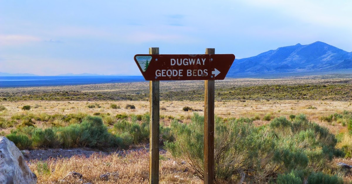 Utah Fisherman: Dugway Geode Beds