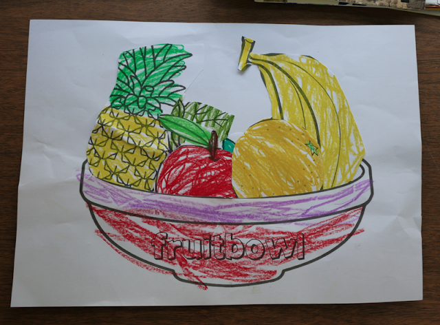 Art Projects For Kids: esl fruit bowl