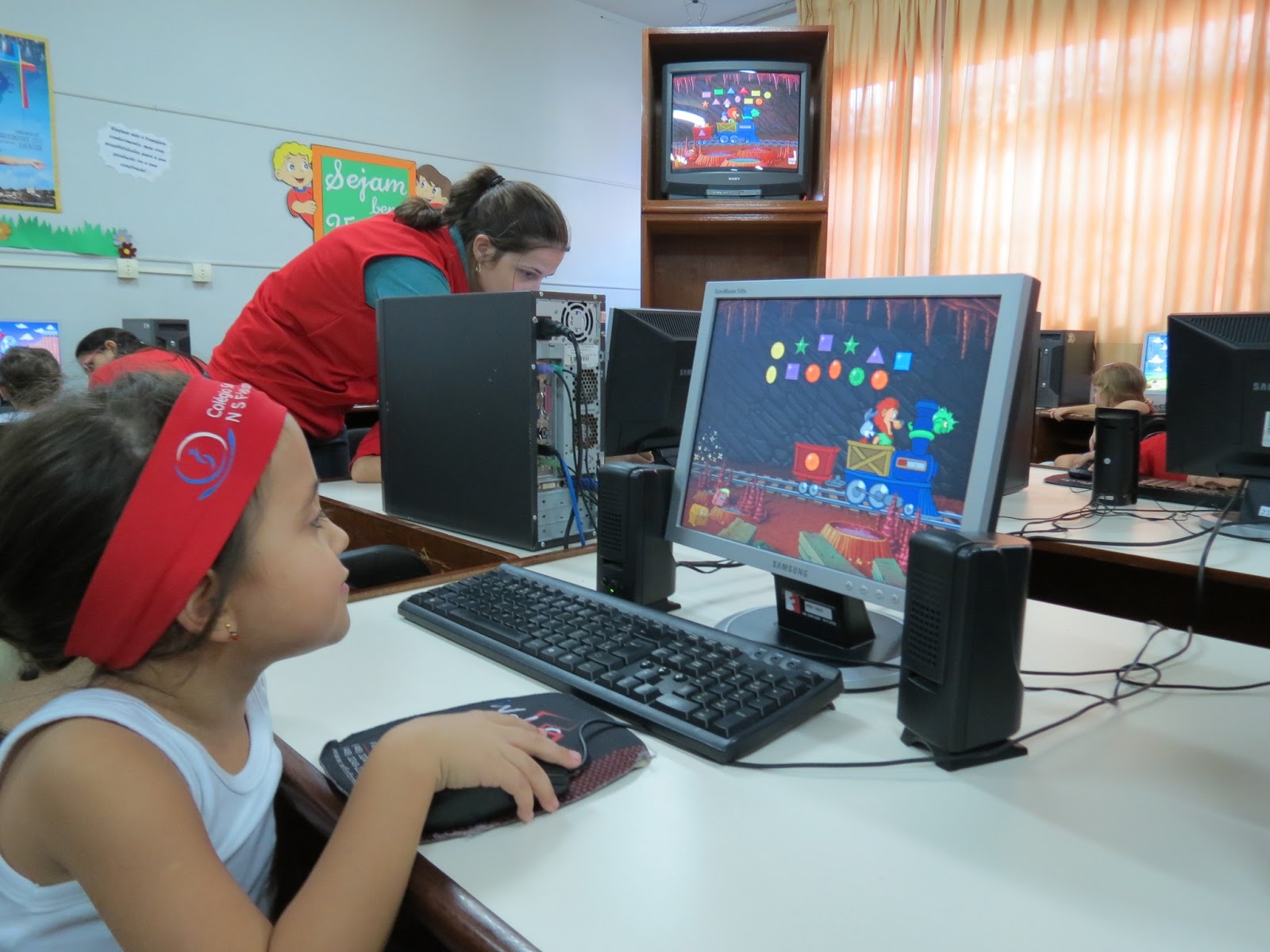 Informática - CSNSF: Aulas com Educação Infantil!!!