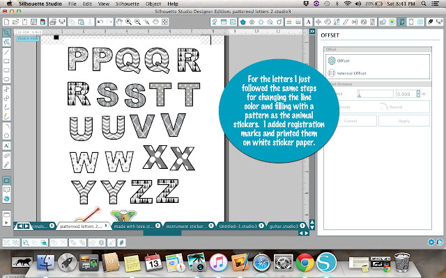 Our House in the Middle of Our Street: Alphabet Block Craft