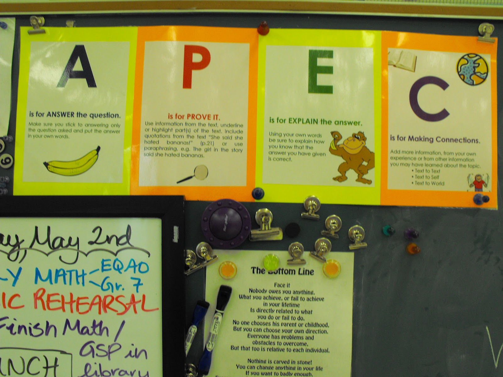 Teaching is a Gift: APEC (Answer, Prove, Explain & Extend, Connect)