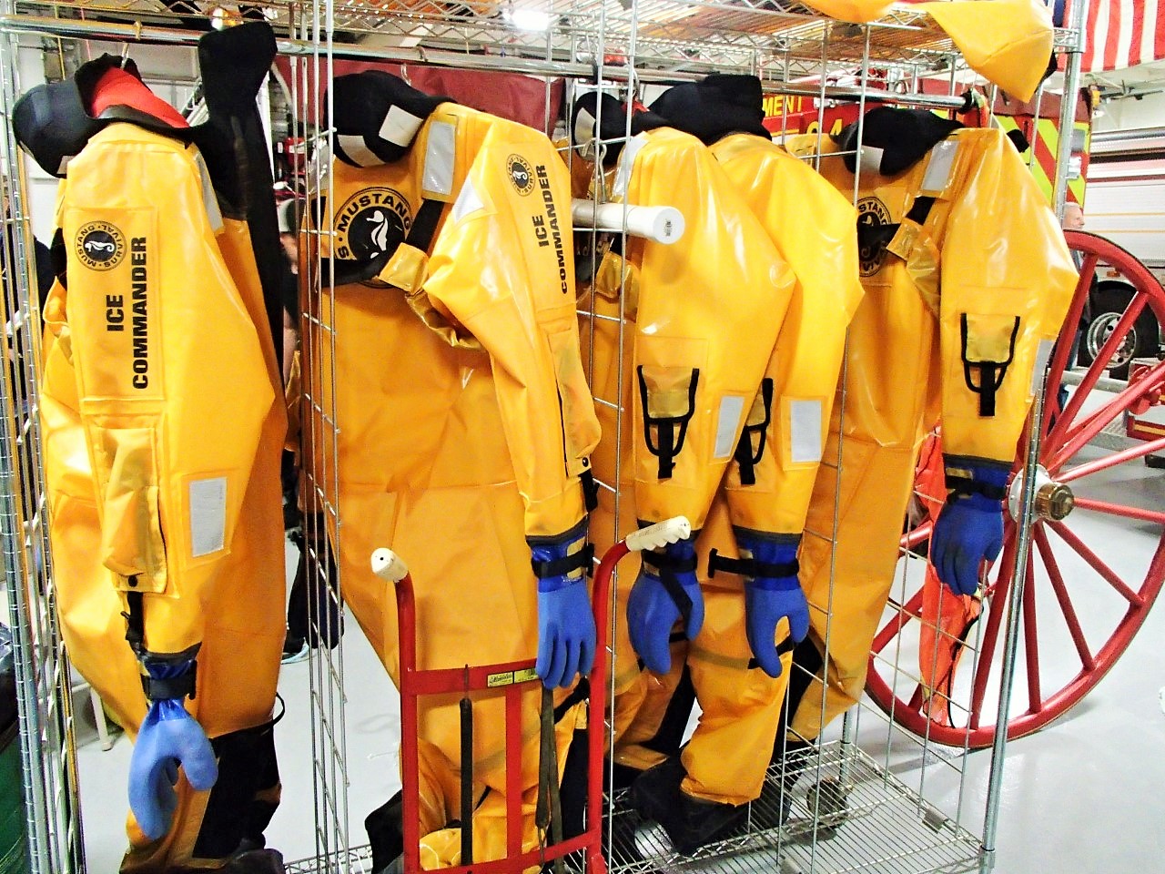 Slightly Off the Mark: Photos: Firefighter Ice and Water Rescue Training