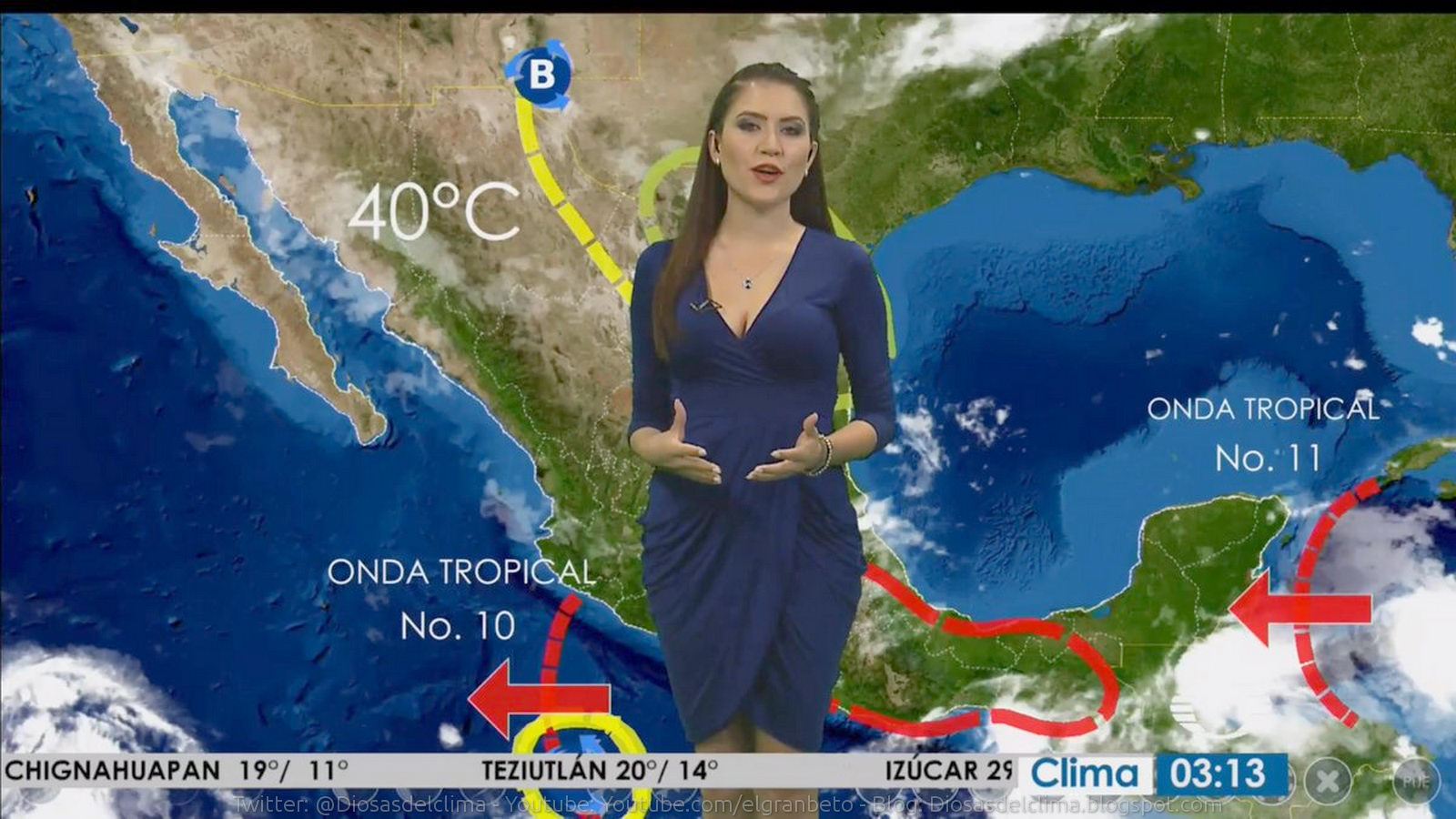 Las diosas del clima: America Alvarez