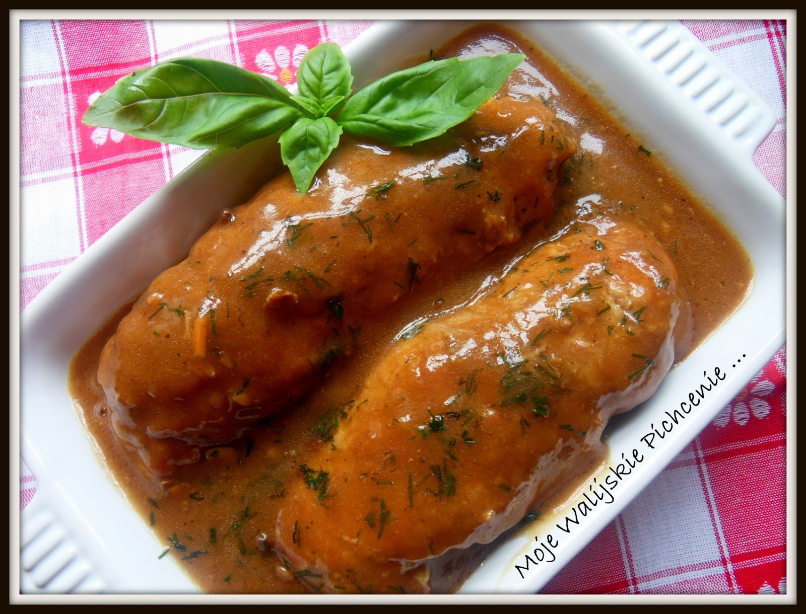 Moje Walijskie Pichcenie ...: ZRAZY Z SZYNKI WIEPRZOWEJ