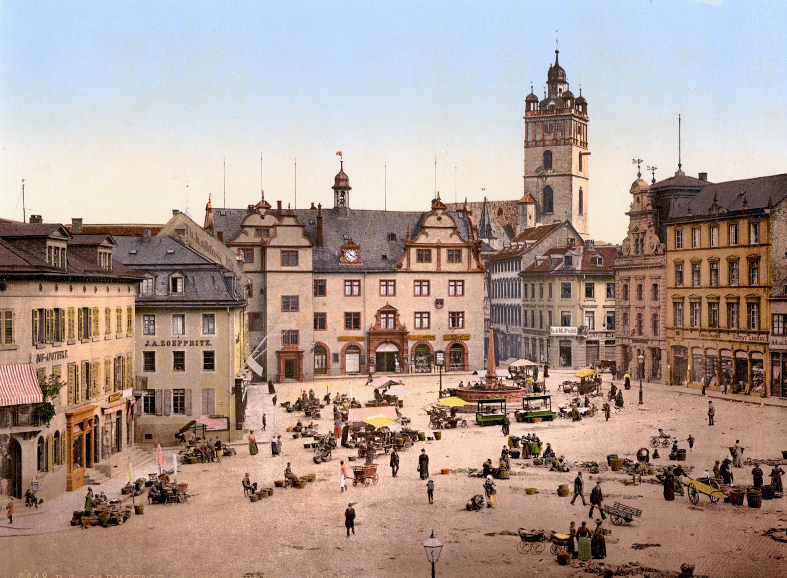 14 Fascinating Color Photographs of Germany in the Late 19th Century ...