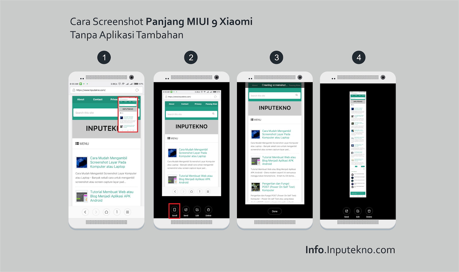 Cara Screenshot Panjang MIUI 9 Xiaomi Tanpa Aplikasi Tambahan - Universitas Pertamina