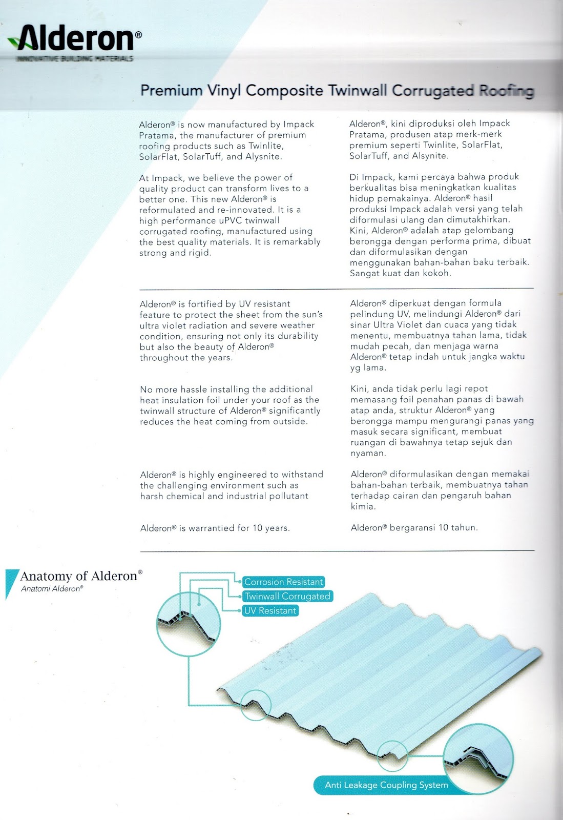 ATAP UPVC ALDERON DECK: HARGA ATAP ALDERON 2017, HARGA ATAP ALDERON ...