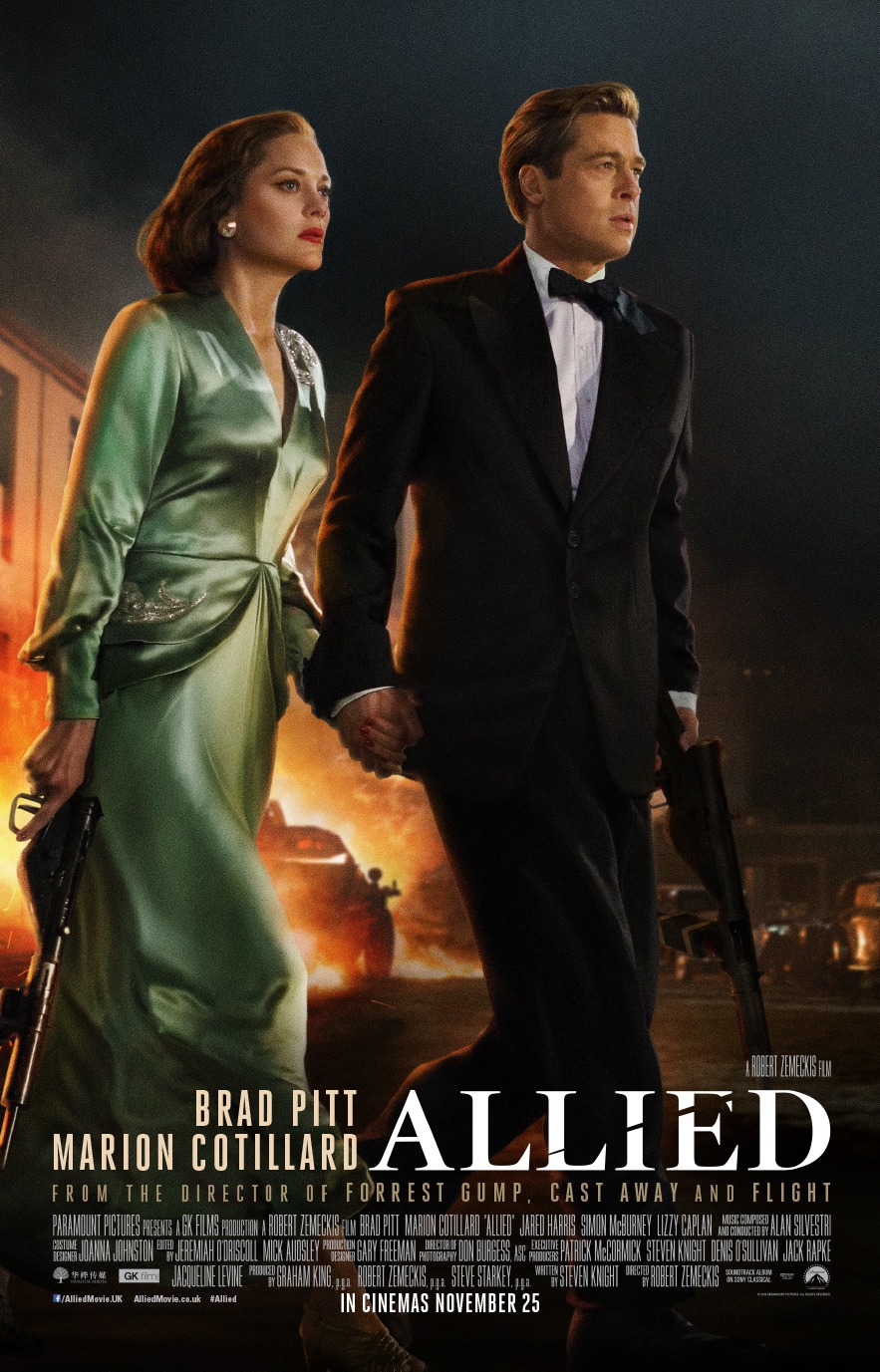 Movie Review: "Allied" (2016) | Lolo Loves Films